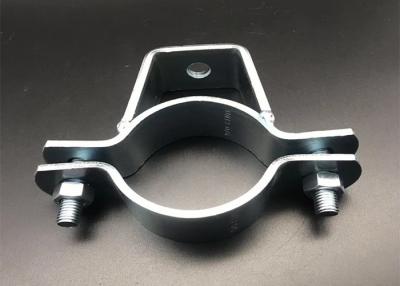 China Zinc Plated Strut Pipe Clamps HDG Medium Duty Yoke Clamps Carbon Steel for sale