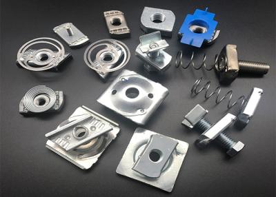 China Stainless Steel SS304 SS316 Unistrut Spring Channel Nut Rodstiffener Electrical Galvanized for sale
