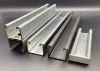 China 41x21 Custom Perforated Strut Channel for Solar Mounting with HDG Finish for sale
