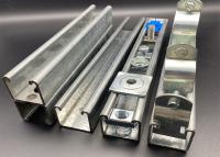 China Metal U Unistrut Channel 41 X 41 3.0MM 316ss Gi Slotted Channel for sale