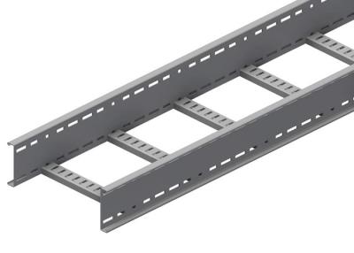 China HDG Galvanized  Electrical Ladder Tray Cable 400mm Powder Coating for sale