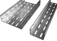 China TEE HDG Perforated Cable Tray Powder Coated Pre Galvanized 6000mm for sale