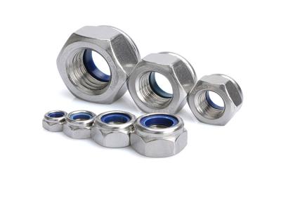 China Anti Loosening Shank Bolt Nut 3/8-16-3/4 SS316 Self Locking Nut M6 for sale