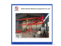 China 13m-15m Concrete Boom Placer Hydraulic Concrete Placing Boom for sale