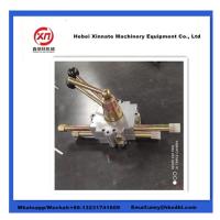 China 595611005 Concrete Mixer Truck Spare Parts Double Single Lever Rack Control Box for sale