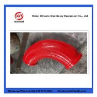 China Schwing 90 Degree Concrete Pump Elbow Putzmeister Twin Wall Elbow 10010479 for sale