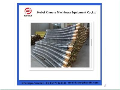 China 1-24m Concrete Pump Accessories Flexible Hose Pipe DN50-DN125 for sale