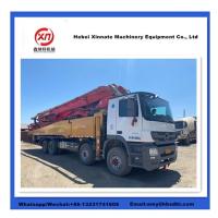 China Sany 56m Used Concrete Pump Truck Secondhand Concrete Mobile Pump for sale