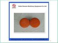 China DN50 Concrete Pump Cleaning Ball DN80 60mm 95mm DN100 for sale