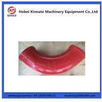 China DN125 Carbon Steel Concrete Pump Bend For Construction Site for sale
