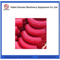 China DN125 Carbon Steel Concrete Pump Bend For Construction Site for sale