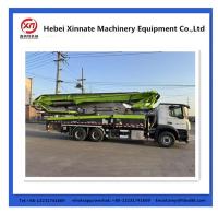 China Zoomline 2021 Year 50m Used Concrete Pump Truck/Zoomline Second Hand Mixer Truck Machine for sale