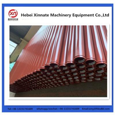 China DN125 Concrete Pump Seamless Pipe 4.5mm*3000mm for sale