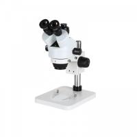 China 7-45X Trinocular Stereo Microscope with 100mm Working Distance for Teaching and Research for sale