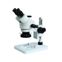 China 7-45X Trinocular Stereo Microscope with 100mm Working Distance for Teaching and Research for sale