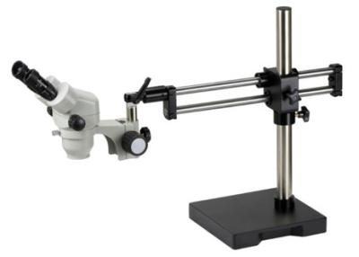 China 7X 45X Zoom Stereo Microscopes Flexible Arm Binocular Industry for sale