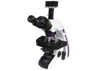 China Digital Trinocular Biological Microscope 3MP USB2.0 LED 4X 10X 40X 100X for sale