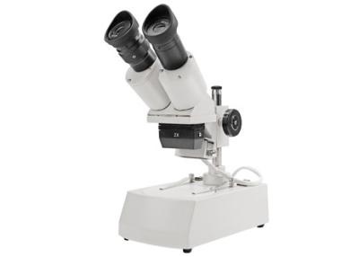 China Binocular Stereo Microscope 20X-40X with Upper and Lower LED Light Sources for sale