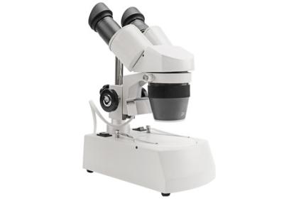 China LED Zoom Stereo Microscope 20X-40X Binocular Student Microscope with Upper and Lower Light for sale