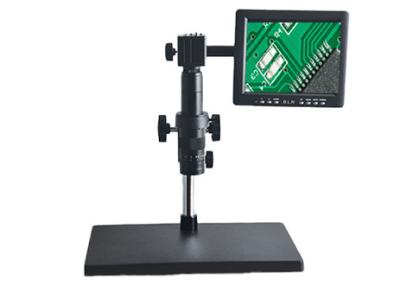 China 0.7X-4.5X Monocular Optical Microscope 100mm Working Distance with Stage for sale