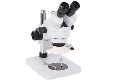 China Binocular Stereo Laboratory Digital Microscope 7X-45X for Mobile Repair PCB Inspection for sale