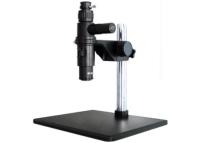 China WF10X Monocular Compound Microscope 0.7X-5X Zoom CCD Interface 105mm Working Distance for sale
