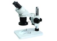 China LED Ring Zoom Stereo Microscope 10X 40X Binocular for Electronics Inspection for sale