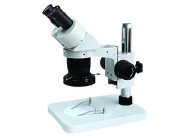 China LED Ring Zoom Stereo Microscope 10X 40X Binocular for Electronics Inspection for sale