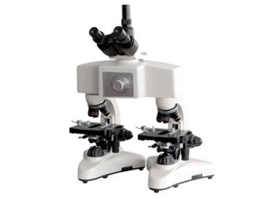 China White Forensic Comparison Microscope 40X 100X Magnification Trinocular for sale