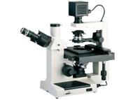 China Trinocular Inverted Microscope 40X/0.6 Infinity Plan Objective for Cell Culture with 6V 20W Halogen Lamp for sale
