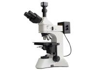 China DIC Optical Polarizing Microscope Trinocular 50X-1000X Metallurgical with Camera for sale