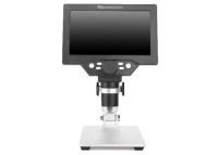 China LCD 7 Inch Wireless Optical Digital Microscope 12MP 1200X 8 LED Lights for sale