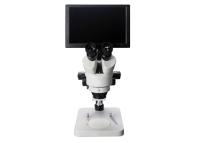 China Trinocular Zoom Microscope 7X-45X with 1600MP Camera and 1080P LCD Screen for sale