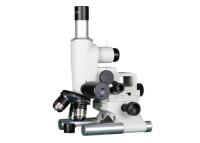 China 1000X Upright Monocular Metallurgical Microscope 5X 50X Objective LED Magnetic Stand 230V for sale