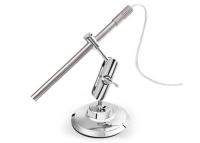 China USB Digital Microscope 200X 5MP 3 in 1 Portable Electron Microscope with 8 LED Lights for sale