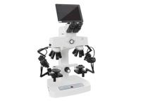 China Forensic Comparison Microscope 240X with 9.7 Inch LCD Pad Digital Camera for sale