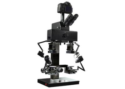 China Forensic Comparison Microscope Binocular 3.2X to 288X Zoom 5W LED Illumination for sale