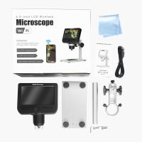 China Sucker Bracket 1080P 1000X Handheld Portable Wifi Digital Microscope For Ipad IPhone Android Computer for sale