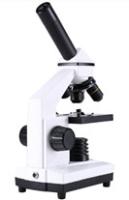 China Monocular Drawtube Student Biological Microscope Elementary Biological 2X Lens for sale