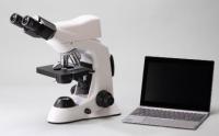 China 4 Position 40X 1000X Lab Biological Microscope with Mechanical Stage 145x140mm for sale