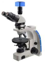 China Trinocular Polarizing Microscope 40X 800X Strain Free Objectives Reflected Transmitted Light for sale