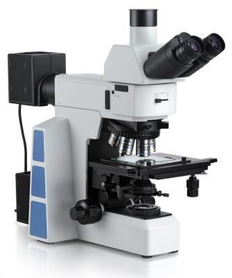 China Infinity Trinocular Dark Field DIC Metallurgical Microscope 50X Objective 100W Halogen for sale