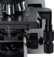 China Trinocular Biological Microscope M12111 LED Fluorescence 100W Mercury Lamp 25mm Coarse Focus for sale