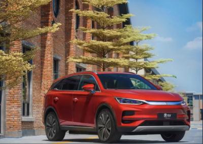 China BYD Tang EV 7 Seater Midsize SUV 600-730km Range Pure Electric Car 2022 for sale