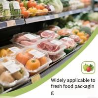 China Factory Full-Automatic Transparent PET Composite PE Membrane Packaging Machine for Food Grade Compostable Roll Film for sale