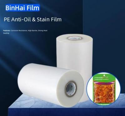 China High-temperature Water Boiling PET Film Food Grade Transparent for sale