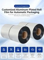 China Factory wholesale customisable PET aluminium foil composite film PE composite film for sale