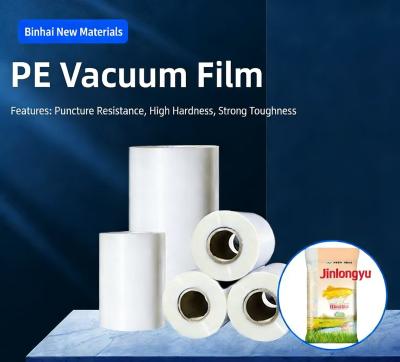 China Food Grade PE Blow Molding Roll Film Strong Tensile & Heavy Puncture Resistant Customizable Width for Rice Dog Food Packaging for sale