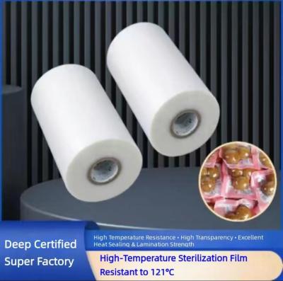 China PE High-Temperature Resistant Food Grade Three-Layer Co-Extruded Laminated Film High Tensile Strength 121-Degree Heat Resistance for sale