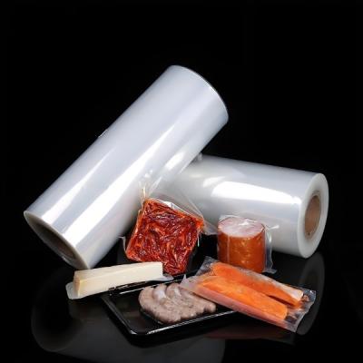China Customized Glossy Food Grade PE Soft Heat Shrink Packaging Film Rolls with High Tensile Strength for sale
